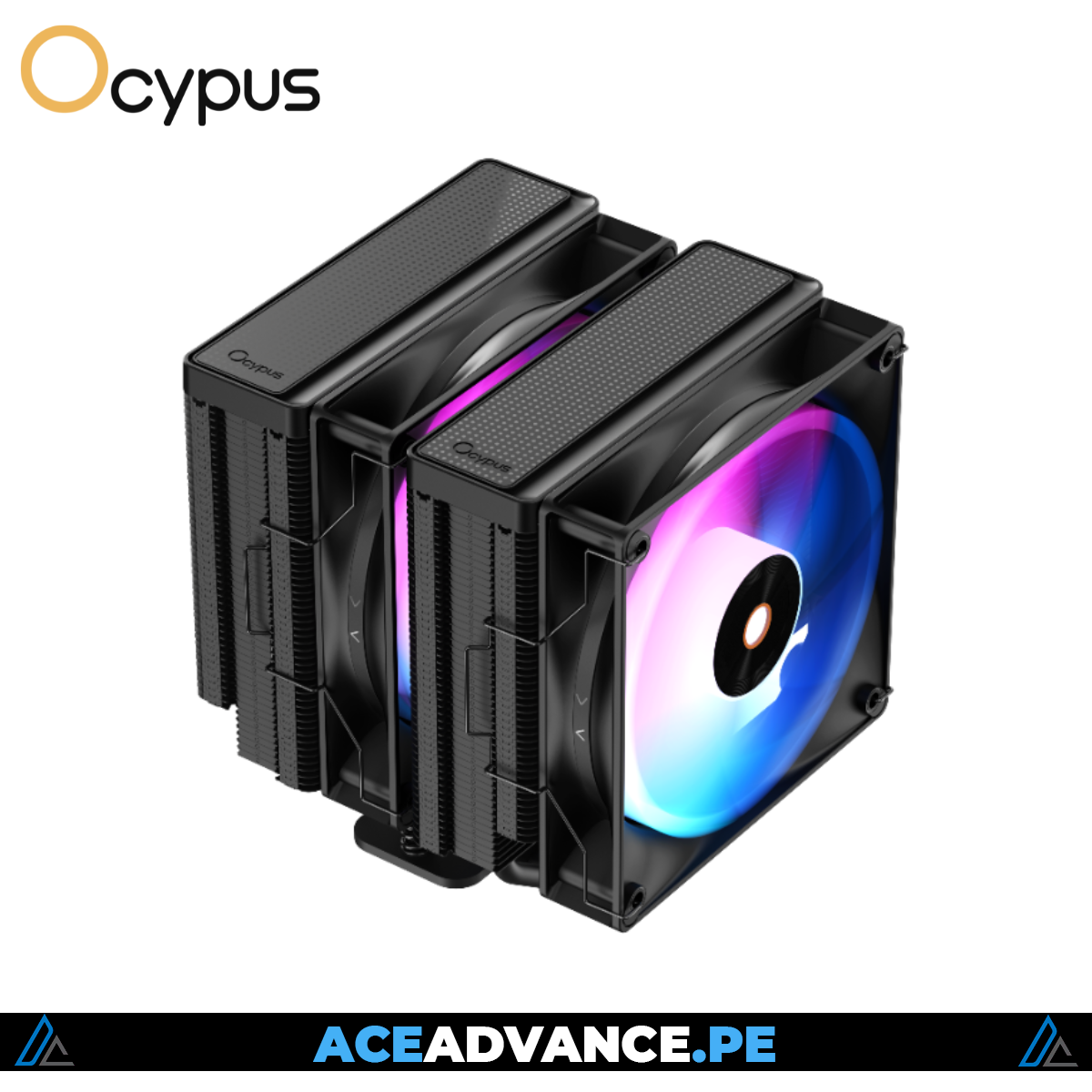 DISIPADOR DE TORRE OCYPUS DELTA A62 A-RGB (2FAN - 6PIPAS), COOLER ...