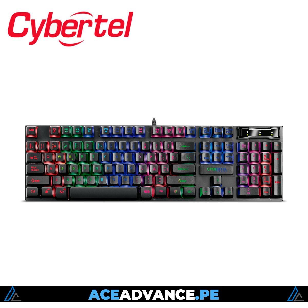 TECLADO GAMER XTREME BLACK K505, [SIN CATEGORIA]